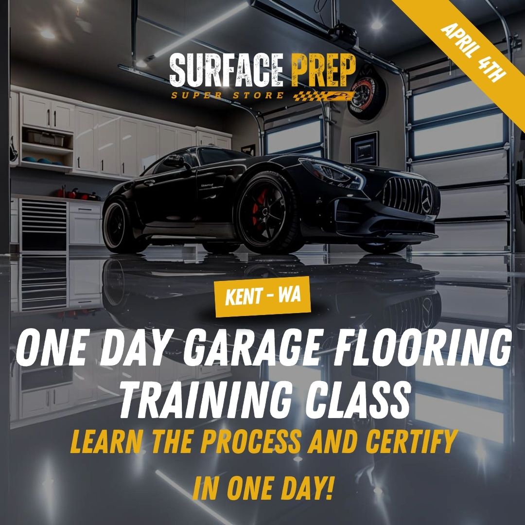 1 Day Garage Flooring Training Class – Kent 04/04/25 – class